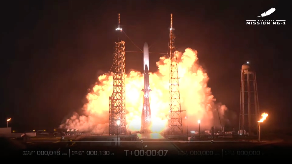 Blue Origin's New Glenn Reaches Orbit on First Launch - SpaceQ Media Inc.