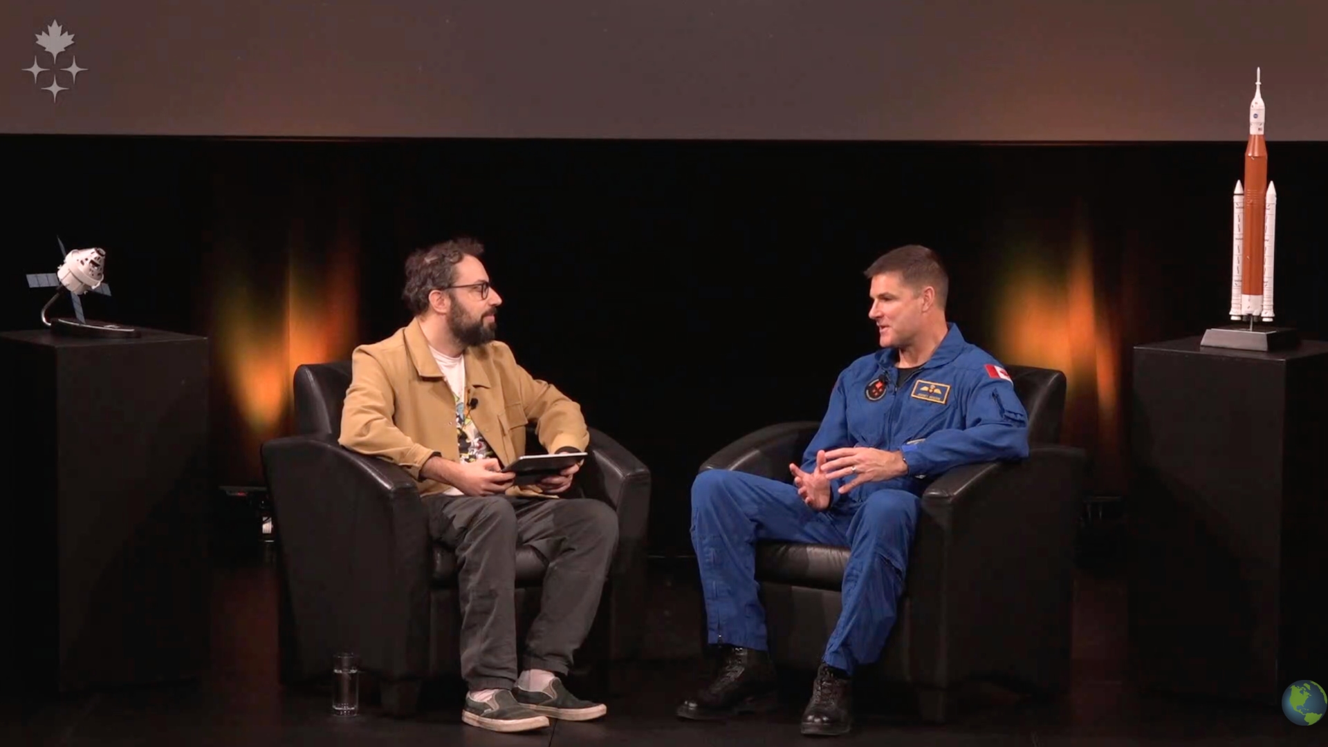 Jeremy Hansen shares message of collaboration during Artemis 2 Q&A ...